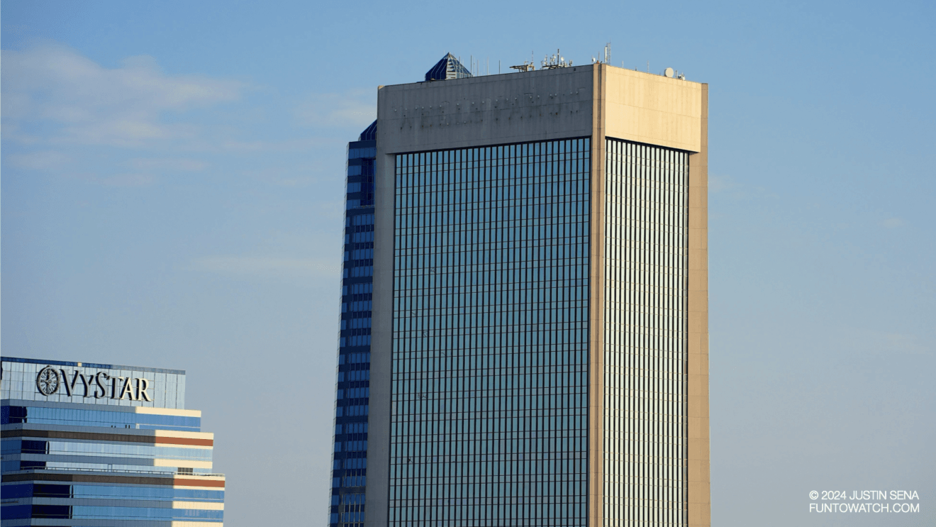 The Wells Fargo Building Sign Coming Down - Develop Jacksonville
