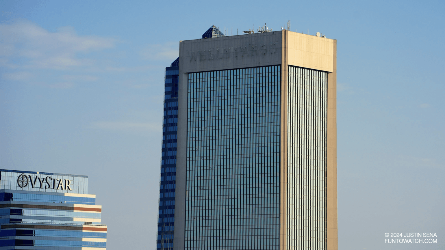 The Wells Fargo Building Sign Coming Down - Develop Jacksonville
