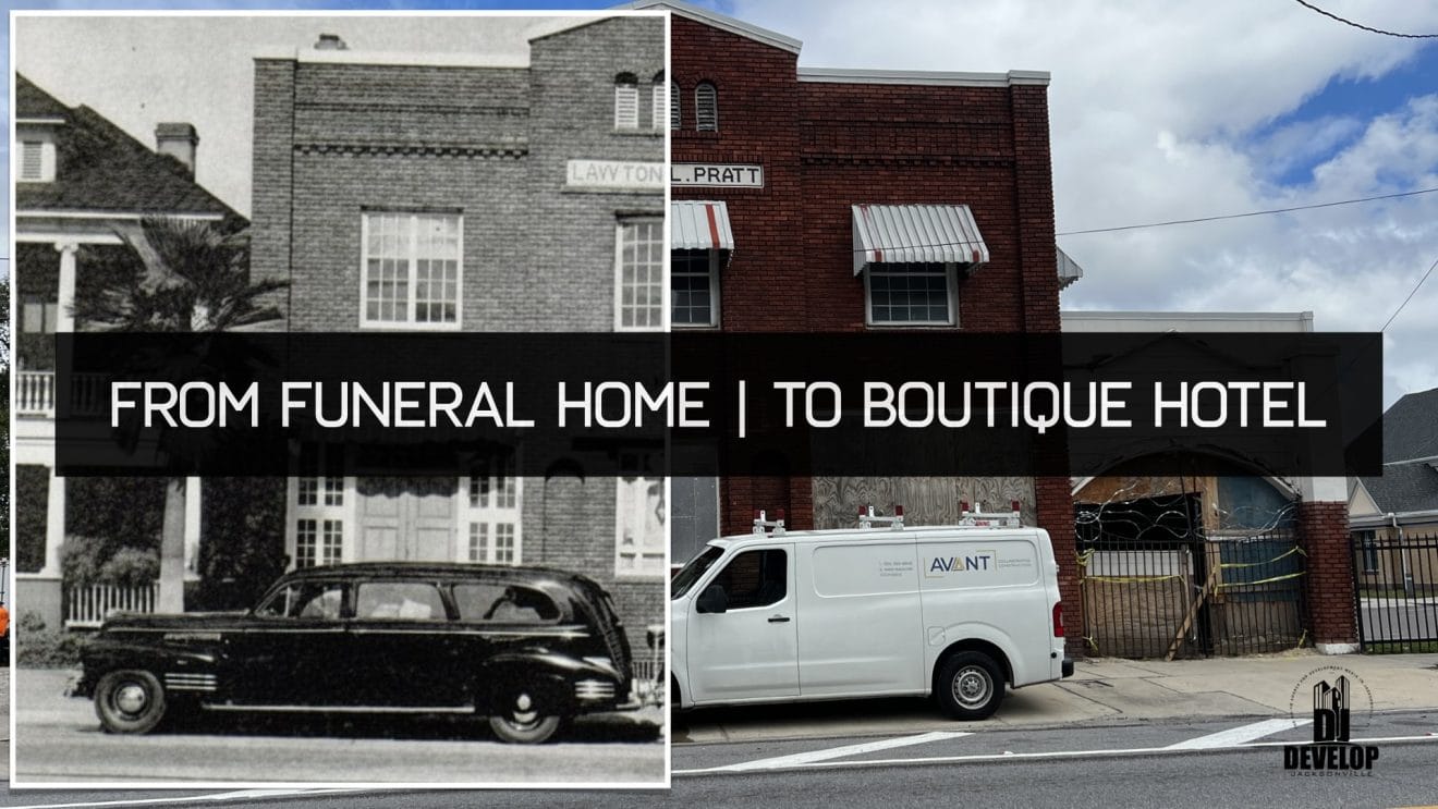 The Raven: Funeral Home turned Hotel in LaVilla Jacksonville